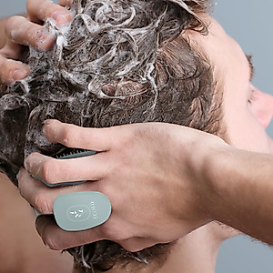 ecoed Scalp Massager Shampoo Brush,Scalp Scrubber for Dandruff Removal, Scalp Care Hair Brush Wet & Dry detangler for Men and Women.