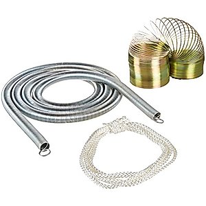 United Scientific WDSET1 Wave Demonstrator Set with Two Helical Springs and Cotton String