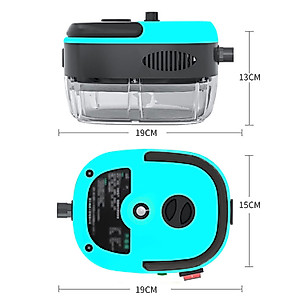 Ailgely 2500W High Temperature Pressurized Steam,Handheld Steam Cleaners for Home Use,Portable Steam Cleaning Machine,10S Fast Heating,with 3 Brush Heads (Blue)