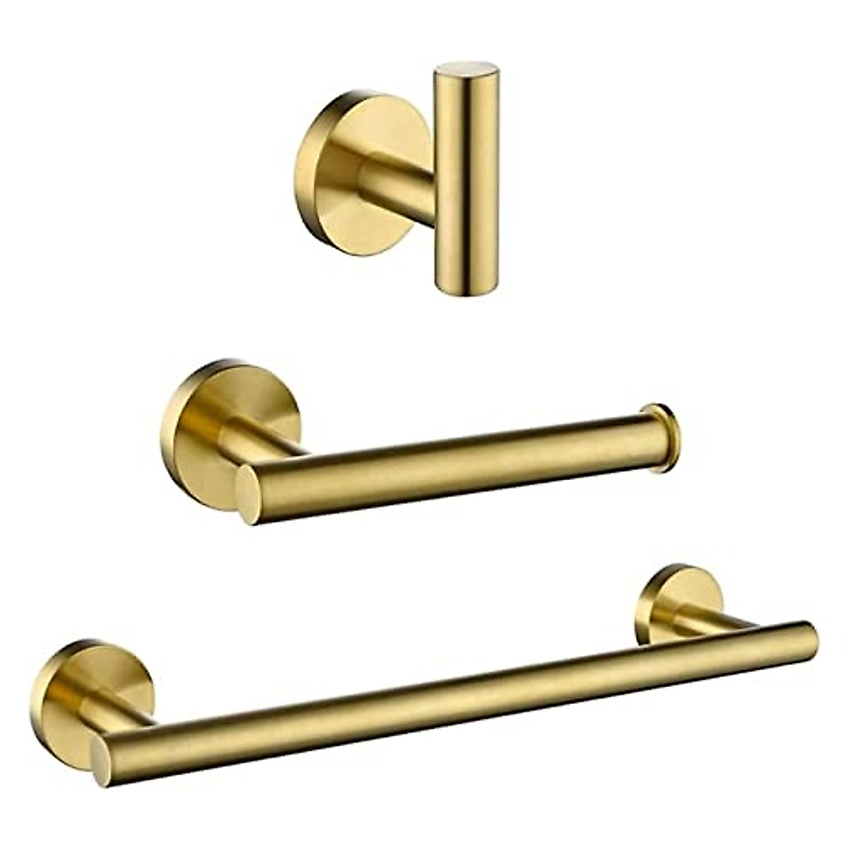 Towel BAR Rack Hardware Set Include Hand Towel Bar Toilet Paper Holder Robe Towel Hook, Wall Mounted Towel Holder Towel Storage Holder Bathroom Hardware/B (Color : Christmas Reindeer -Style5)