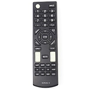 New NS-RC4NA-16 Replacement Universal Remote Control fit for Insignia TV Model Numbers Ending in 10A A11 A12 A13 A14 A15 A16 NS-32DD220NA16C NS-50D420NA16 NS-50D421NA16 NS-55D420NA16 NS-40D420NA16