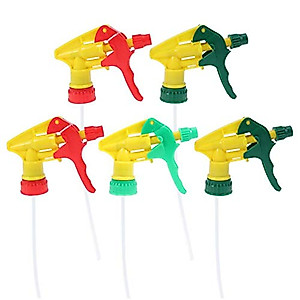 Hemoton Spray Nozzle Head Spray Bottle Tops 10pcs Replacement Trigger Sprayer Nozzles Heavy Duty Replacement Part Bottle Heads for Plastic Spray Bottles Spray Bottle Nozzle Spray Bottle Nozzle