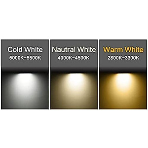 Q QINGCHEN Warm White 3000K 2800K LED High Bay Light 100W,ETL Certified Full Spectrum UFO High Bay LED Shop Light for Factory Work Shop Plant Growth