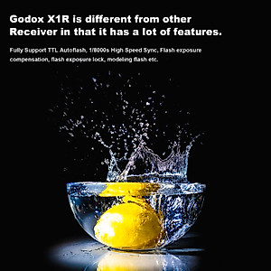 Godox X1R-N i-TTL 2.4G Wireless Remote Flash Trigger Receiver Compatible for Nikon Camera, HSS1/8000s, 5 Groups and 32 Channels,2.4G Wireless X System (Receiver Only)