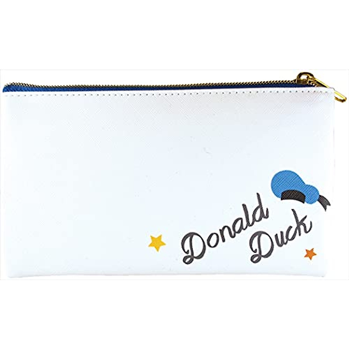Tees Factory DN-5533187DO Disney Donald Duck Flat Pouch, 0.6 x 4.1 x 7.5 inches (1.5 x 10.5 x 19 cm)