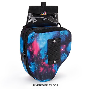 USA Gear DSLR Camera Sleeve with Molded EVA Hard Shell Camera Case Protection, Quick Access Opening, Padded Interior and Rubber Coated Handle-Compatible with Nikon, Canon, Olympus and More (Galaxy)