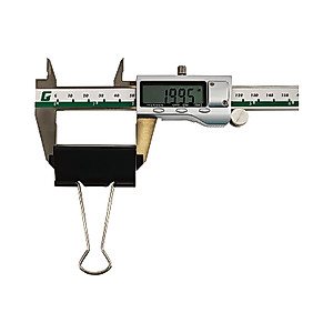 Coofficer Extra Large Binder Clips 2-Inch (24 Pack), Big Paper Clamps for Office Supplies, Black