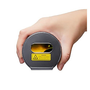 LaserPecker 1 Laser Engraver, Mini Engraving Machine Portable Laser Etcher, Compressed Spot High Precision Grabadora Laser with Laser Safety Glasses - Black