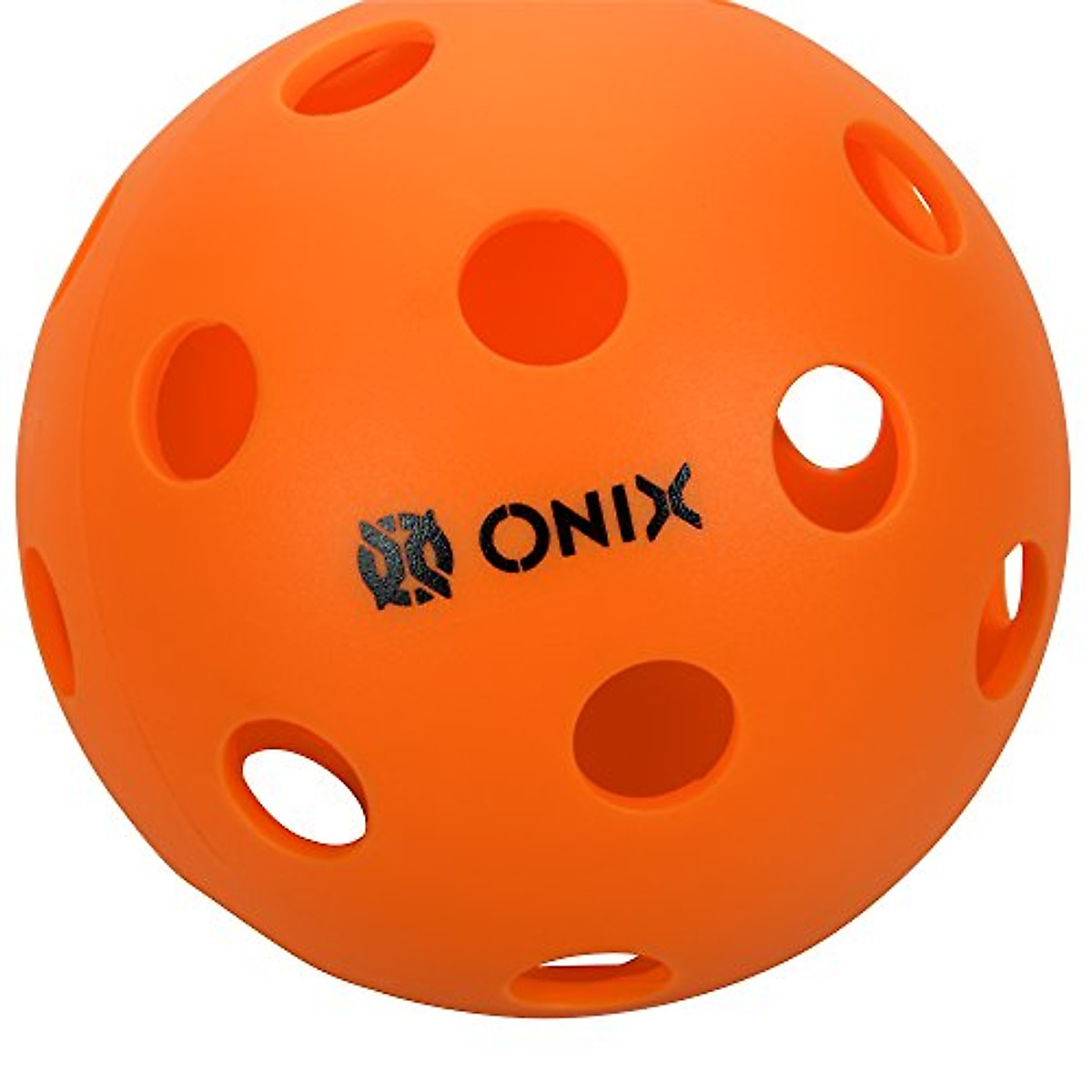 Onix Pure 3 Indoor Pickleball Balls - (1-Pack 3 balls, Orange)