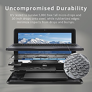 Dell Chromebook 11 3000 3100 11.6" Chromebook - HD - 1366 x 768 - Intel Celeron N4020 Dual-core (2 Core) - 4 GB RAM - 16 GB Flash Memory - Chrome OS - English (US) Keyboard - 14 Hour Battery Run