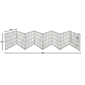 Pet Trex 24" Playpen for Dogs Eight 24" Wide x 24" High Panels