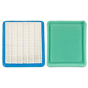 BS-491588S BS-491588 Air Filter + Pre Cleaner Spark Plug for MTD Troy-Bilt TB110 TB130 TB210 TB230 TB270ES TB280ES TB320 TB330 TB370 TB380ES TB449E TB466 TB566 TB672 TB866XP Push Lawn Mower Parts