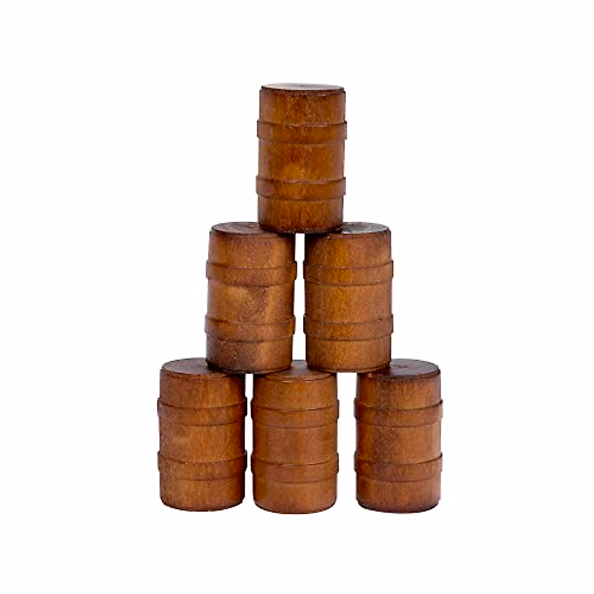 Lionel Six Pack of Wooden Barrels Model Train Accessory (612745)