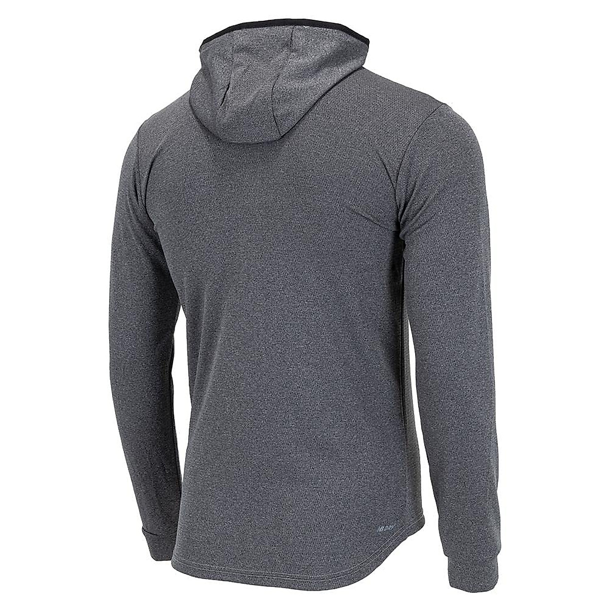 New Balance Men's Tenacity Hooded Quarter Zip 22, Black, Large