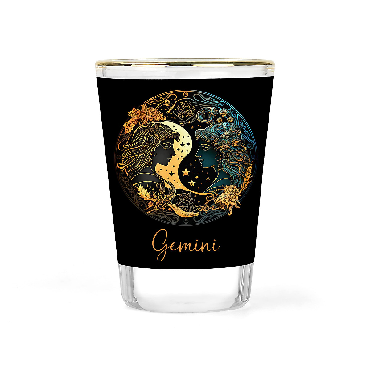 Zodiac Shot Glasses - Horoscope Gift - Aries, Taurus, Gemini, Cancer, Leo, Virgo, Libra, Scorpio, Sagittarius, Capricorn, Aquarius, Pisces