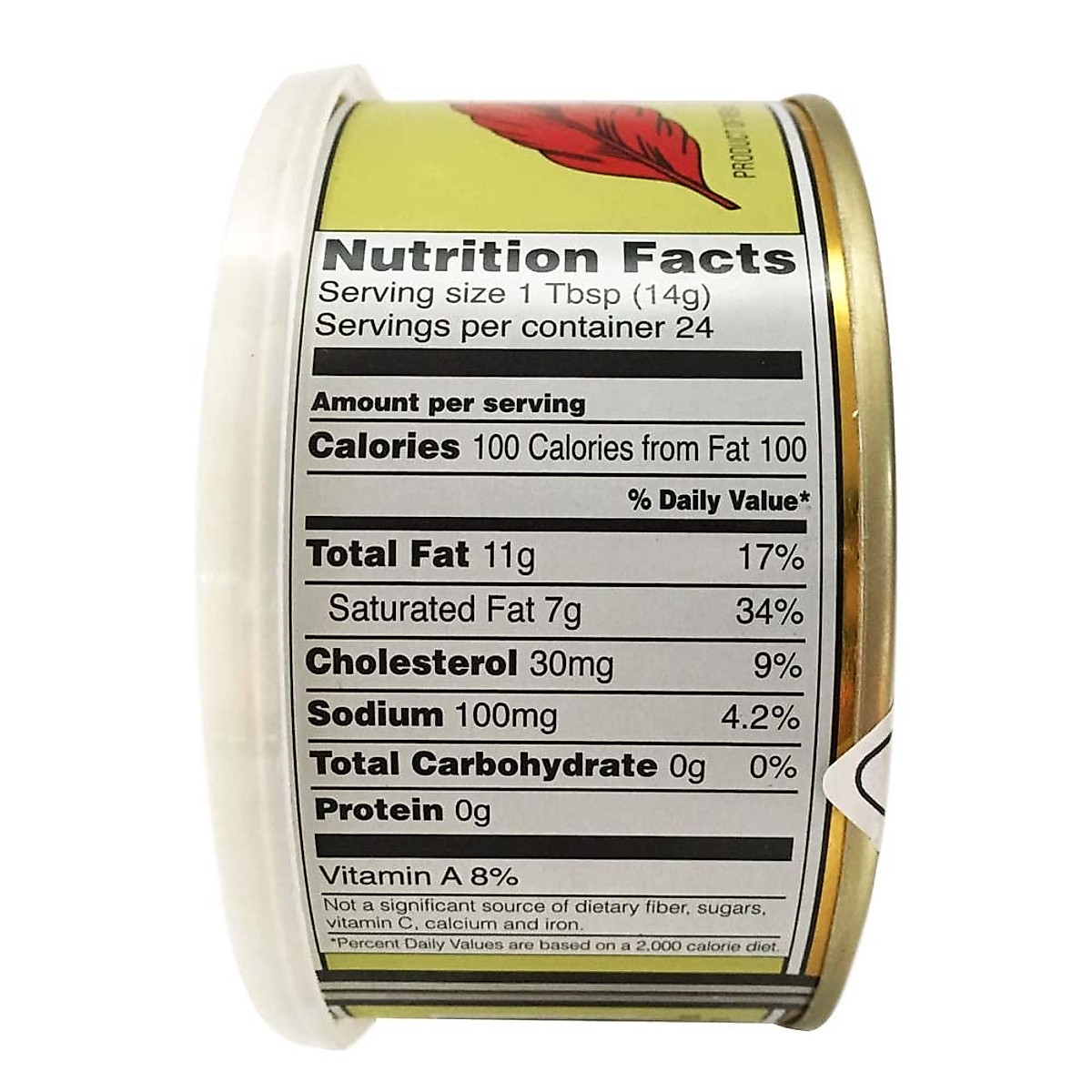 Red Feather Creamery Canned Butter A real butter from new Zealand-100% pure no artificial colors or flavors-Great for Hurricane Preparedness Emergency Survival Earthquake Kit-(24 Cans/Full Case)