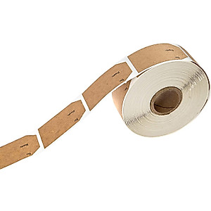 1.15" x 2" Natural Brown Kraft to and from Gift Tag Stickers / 500 Brown Kraft to from Present Labels/Christmas Holiday Present Labels/Made in The USA