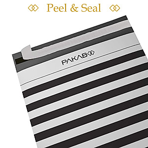 PAKABOO Poly Mailer Shipping Bags 10x13 Inch, 100 Pack, Non-Padded Envelopes with Tamper Proof Self-Seal, Cheetah Print Packaging