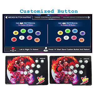 28000 in 1 Pandoras Box 50S Arcade Game Console Retro Game Machine for PC & Projector & TV, 2-4 Players,3D Games, Search/Hide/Save/Load/Pause Games, Favorite List