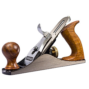 Groz 39701 SP/4 Smoothing Plane #4 50mm Cutter 260mm Length, Adjustable Hand Planer