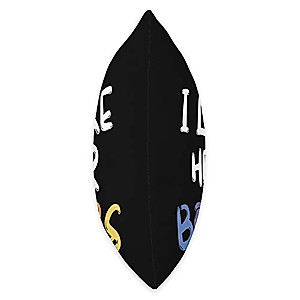 LGBTQ Valentines Day Matching Couple Gifts LGBT Lesbian Matching Couples Compliment I Like Her Boobs Throw Pillow, 16x16, Multicolor