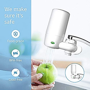 Waterdrop Faucet Filter Cartridges, Replacement for Brita® Faucet Filter 36311 On Tap Water Filtration System Replacement Filters (Pack of 2)