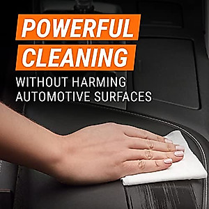 Armor All Car Cleaning Wipes, Wipes for Car Interior and Car Exterior, 90 Wipes Each