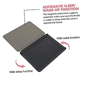 E- Reader Case Protective Case Ereaders Ebook Reader Case E- Book Cover Imitation Leather Auto Wake Protective Case Ultra-Thin Protective Cover Pattern Protective Case Reader