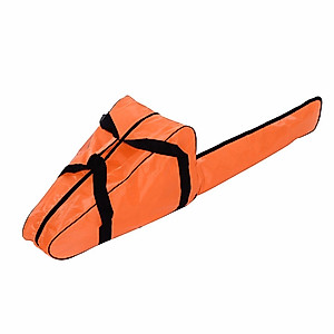 BGTOOL Chainsaw Bag Carrying Case Portable Protection Waterproof Holder Fit for Stihl & Husqvarna 18" 20" 22" Chainsaw Storage Bag Orange