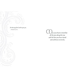 Boxed Greeting Cards - Christian Anniversary Cards with Envelopes - Anniversary Blessings - KJV Scripture - Package of 12