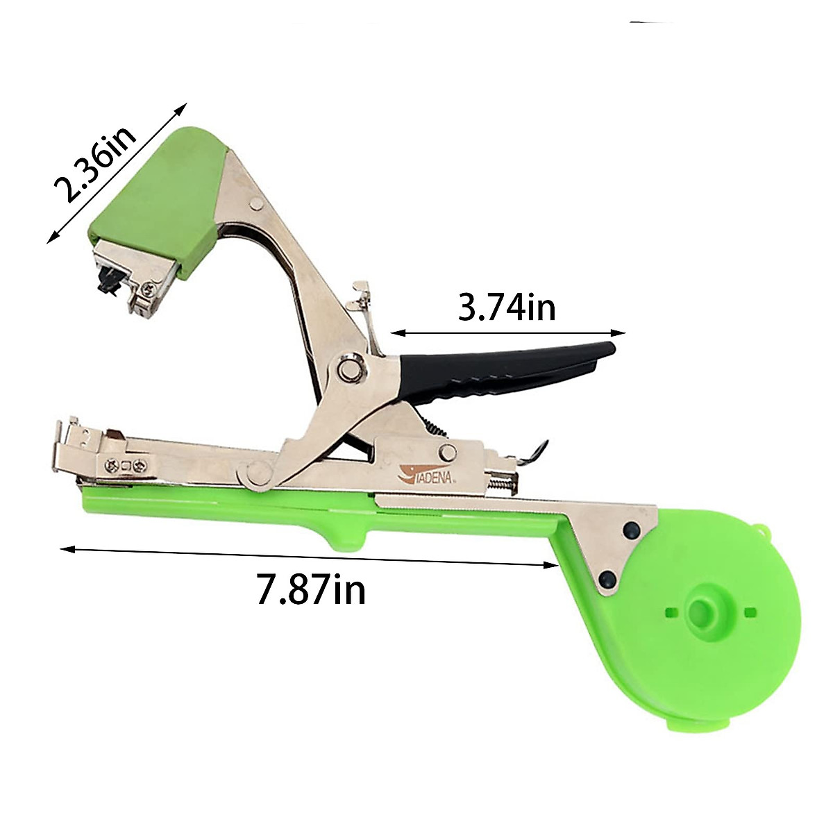 TOGETDREAM Plant Tying Machine Gardening Plant Vine Tying Tool with 20 Rolls of Tapes+10000pcs Staples, for Vegetable Grape Cucumber Tomato Flower and Pepper