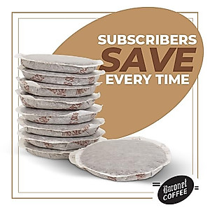 Baronet Coffee Pods [Egg Nog Coffee-54 Pods] Flavored Single Cup Use, Compatible with Senseo Coffee Machines [3 Boxes of 18 Single Serve 10 Gram Pads] Regular Strength Soft Coffee Pods, Medium Roast