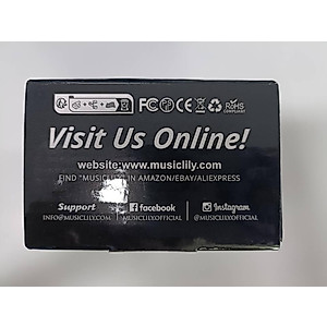 Musiclily Ultra 52.5mm Full Solid Brass 6-Screws PRS-Style Tremolo Bridge Knife Edge for Strat Style Electric Guitar, Black