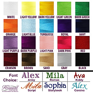 My Personal Memories, Custom Personalized Apron for Adults, Men, Women, Grill, Kitchen - Add any Name or Text (Black)