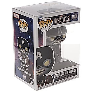 Funko Pop! Marvel: What If? - Zombie Captain America Vinyl Bobblehead