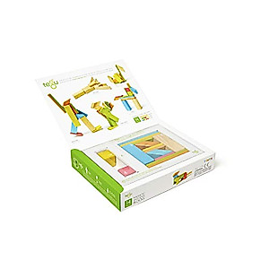 Tegu 14 Piece Magnetic Wooden Block Set in Tints