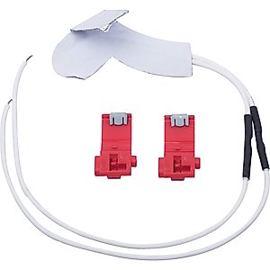 BlueStars WR49X10173 Refrigerator Dispenser Water Tube Heater Kit - Compatible with G.E & Kenmore Refrigerators - Replaces PS1766223 1381601 AP4318572