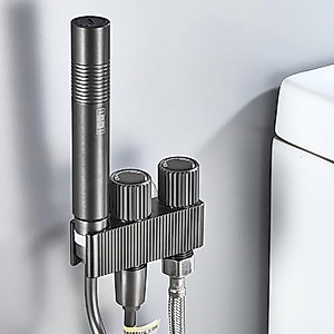 Handheld Bidet Sprayer for Toilet Handheld Sprayer Kit Sprayer Set Adjustable Water Pressure Control Shower Toilet Bidet Attachment for Toilet