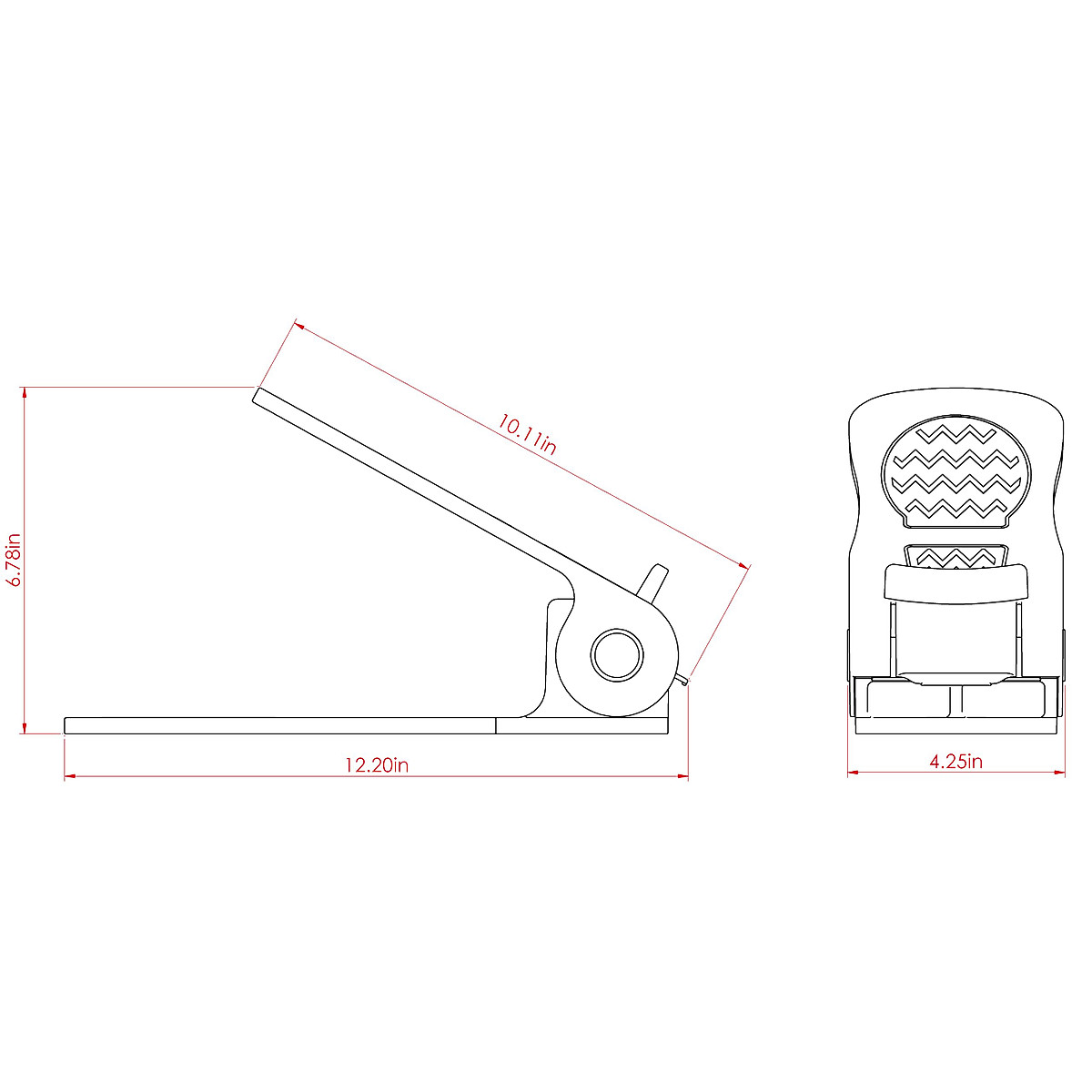 Shoepal- Adjustable Shoe Slot Organizers – Space-Saving Shoe Stackers for Closet, Double Layer Shoe Storage Racks for Sneakers, Heels, Flats & More (White, 4)