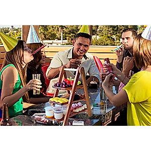 3 Tier Tray Serving Stand Acacia Wood Platter Charcuterie Tiered Set for Entertaining Gethering Food Display Vendor Events Fruit Dessert Appetizer Cheese