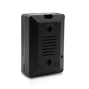 LoveRPi Active Cooling Media Center PC Case with Fan for Raspberry Pi 3 Model B+, Libre Computer Board, ASUS Tinker Board (Black)
