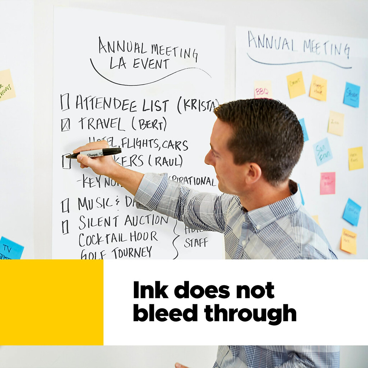 Post-it Super Sticky Easel Pad, 25 x 30 Inches, 30 Sheets/Pad, 4 Pads, Large White Premium Self Stick Flip Chart Paper, Super Sticking Power (559-4)