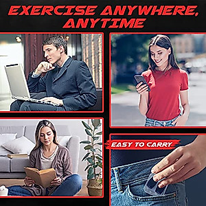 Mayena Sports Jawline Exerciser for Men & Women – 3 Resistance Levels (6 pcs) Silicone Jaw Exerciser Tablets – Powerful Jaw Trainer for Beginner, Intermediate & Advanced Users – Slims & Tones the Face