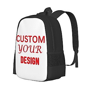 Custom Laptop Backpack Personalized Large Capacity Shoulder Schoolbag Add Your Own Name Travel Backpack Custom Backpack