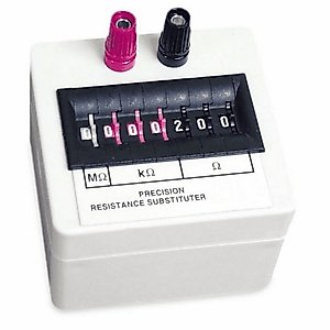 IET LABS RS-201 RESISTANCE DECADE BOX, 0 TO 9999999 OHM