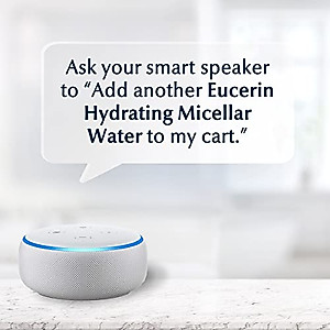 Eucerin Hydrating 3-in-1 Micellar Water, Formulated with Hyaluronic Acid, 6.8 Fl Oz Bottle