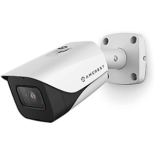 Amcrest 4K Analog Outdoor Security Camera, Bullet 4K (8MP) @15fps, CCTV-Coax-BNC, 98ft Night Vision, IP67 Metal, 125° Angle, Mic, White (Not an IP Camera) (DVR Required, Not Included) (AMC4KBC28-W-V3)