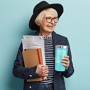 SpenMeta Gifts for Grandma - Great Grandmother Gifts from Grandchildren - Birthday, Christmas, Mothers Day Presents for Granny, Nana, Grammy - Vacuum Insulation Grandma Tumbler