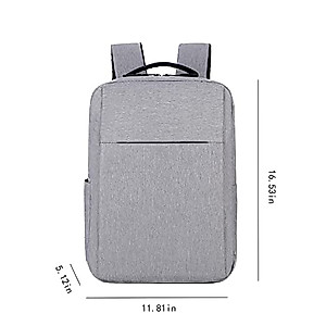 PS5 Carrying Case Travel Storage Handbag Backpack for PS5 Console Protective Travel Bag, Travel Pouch for Game Console Discs/Digital Versions & Controllers, Gift Card PS5 HDMI and Accessories (Gray)