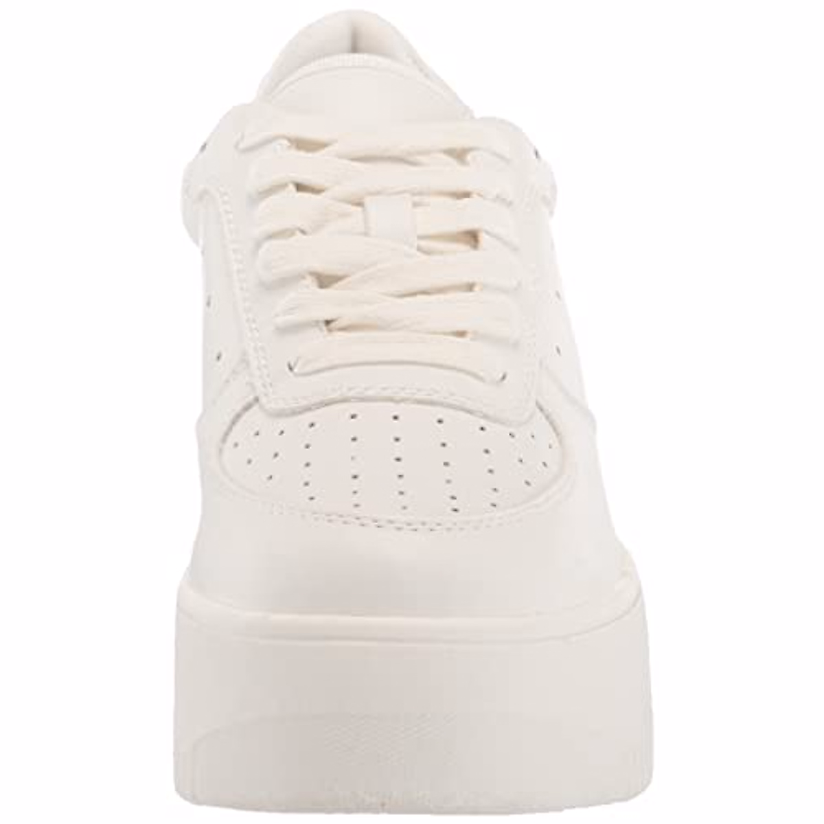 Steve Madden Women's Rocket Sneaker, White, 8.5
